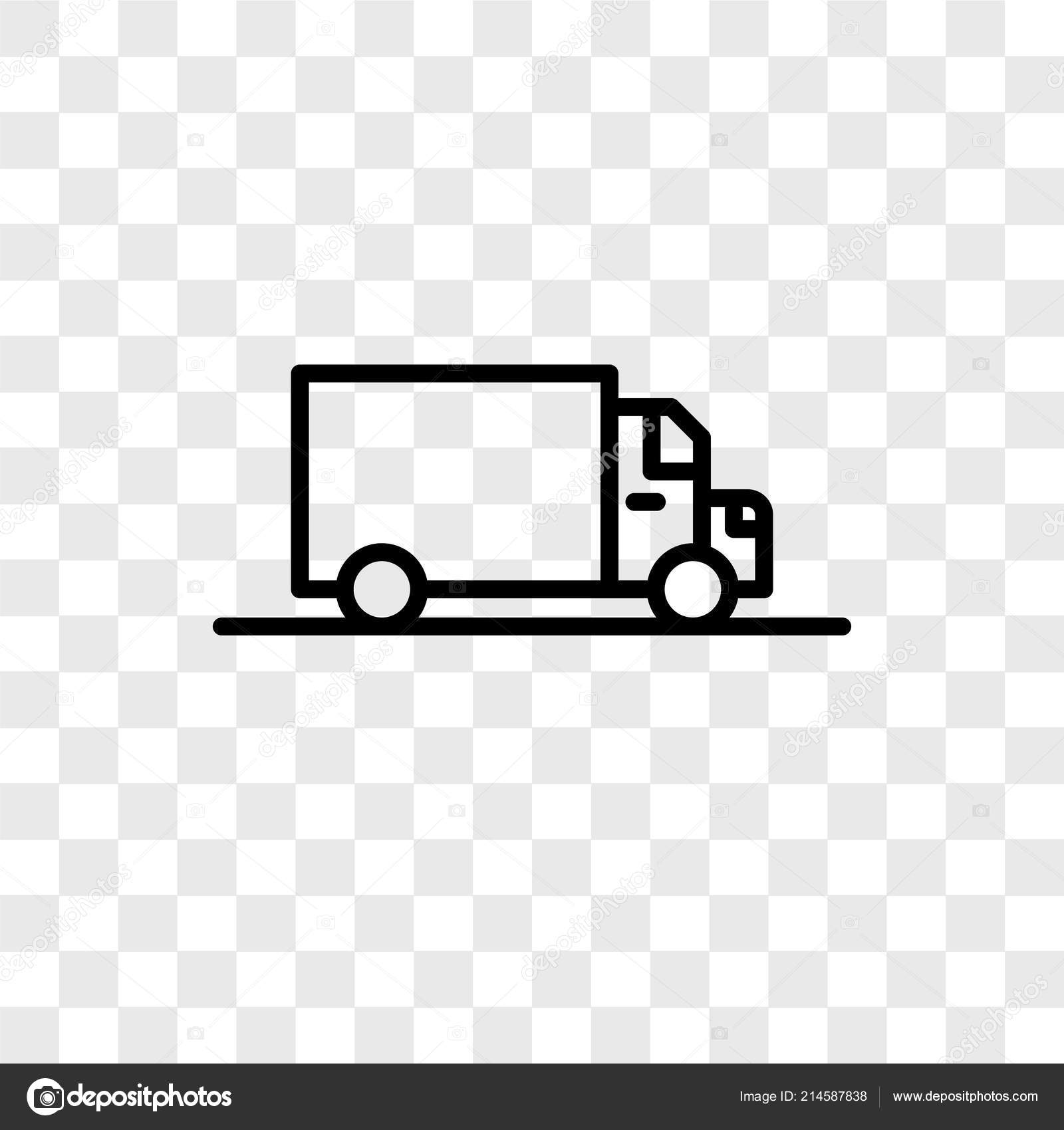 Delivery Vector Icon Isolated Transparent Background Delivery Logo ...