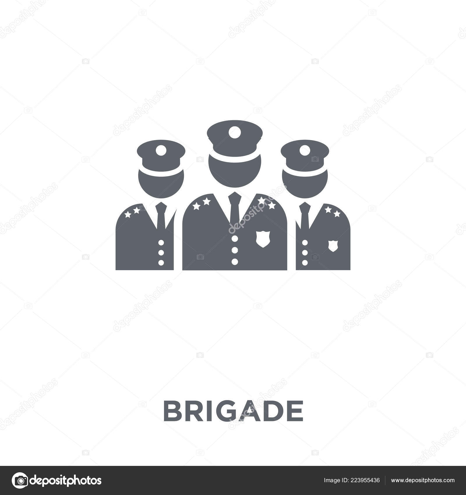 Brigade Icon Brigade Design Concept Army Collection Simple Element ...