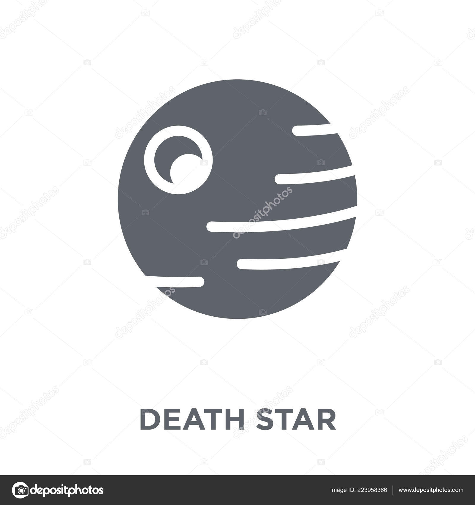 Death Star Icon Death Star Design Concept Astronomy Collection Simple ...