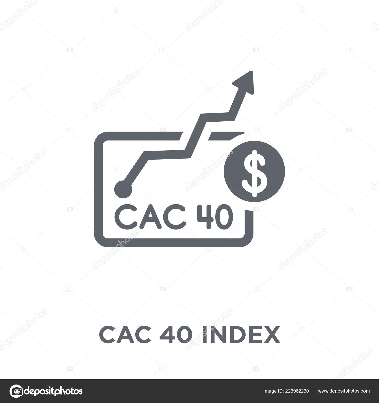 Cac Index Icon Cac Index Design Concept Cac Index Collection Stock ...