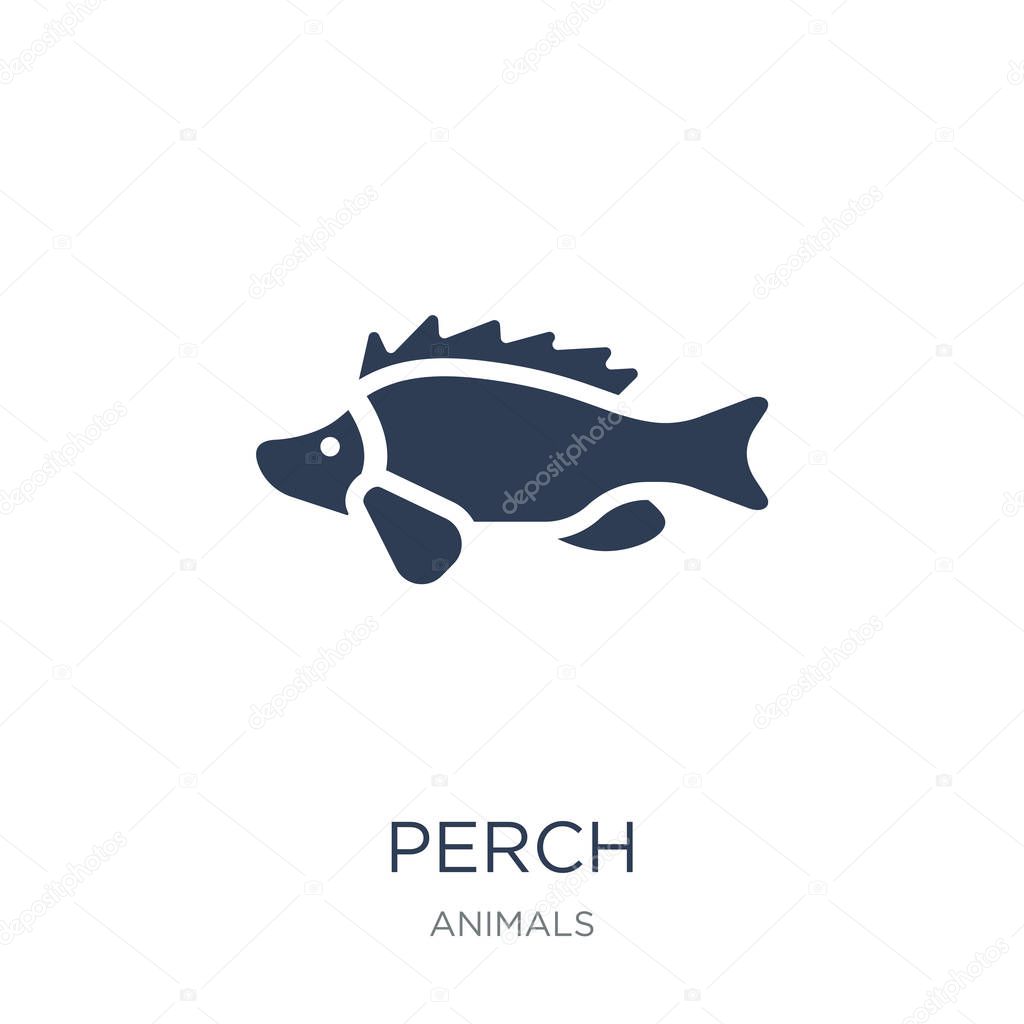 Icono de la percha. Vector plano de moda Percha icono sobre fondo ...