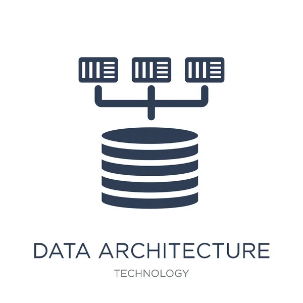 Data Architecture Icon Trendy Flat Vector Data Architecture Icon ...