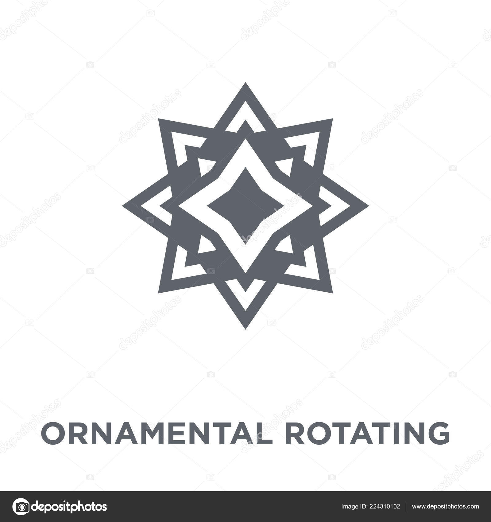 Ornamental Rotating Polygonal Icon Ornamental Rotating Polygonal Design ... Ornamental Rotating Polygonal Icon Ornamental Rotating Polygonal Design ...