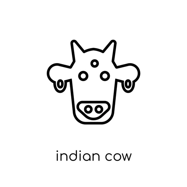 Silueta de vaca india imágenes de stock de arte vectorial | Depositphotos