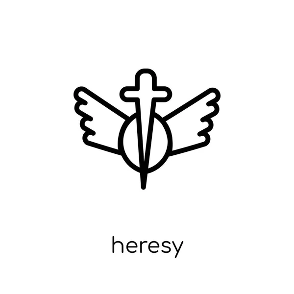 Heresy Icon Trendy Flat Vector Heresy Icon White Background Religion ...