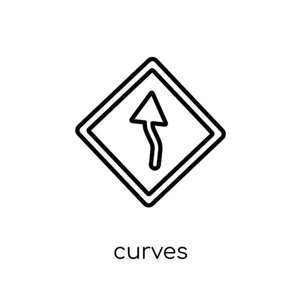 ᐈ Road signs curves ahead stock vectors, Royalty Free curves ahead ...