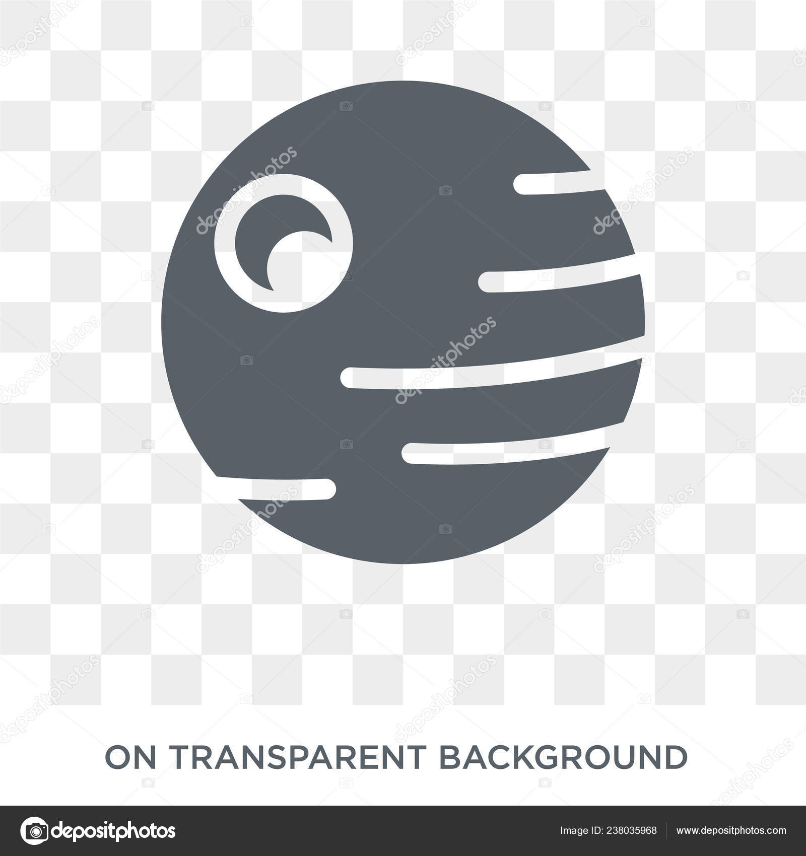 Death Star Icon Death Star Design Concept Astronomy Collection Simple ...