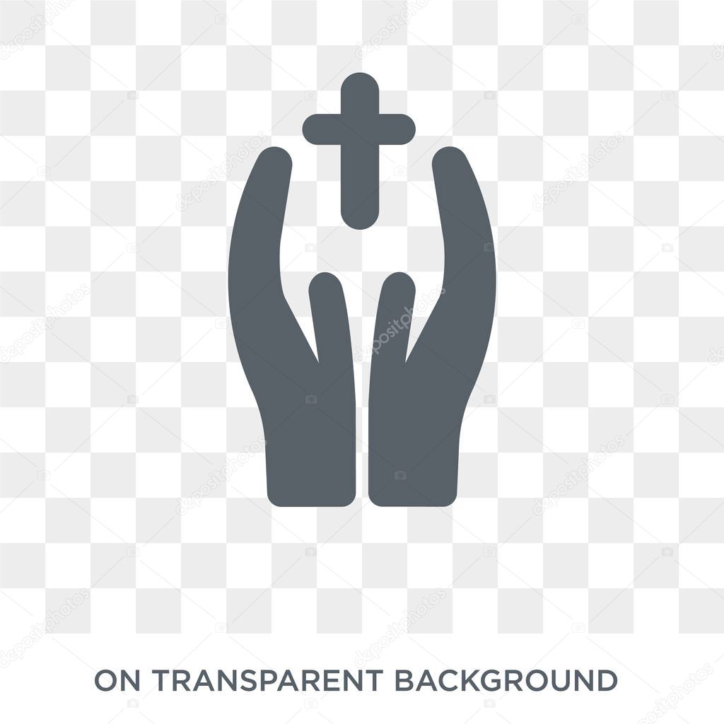 icono de bendiciones. Icono de las bendiciones de vector plano de moda ...