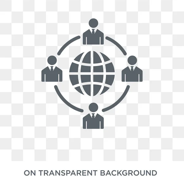 business networking icon. Trendy flat vector business networking icon ...