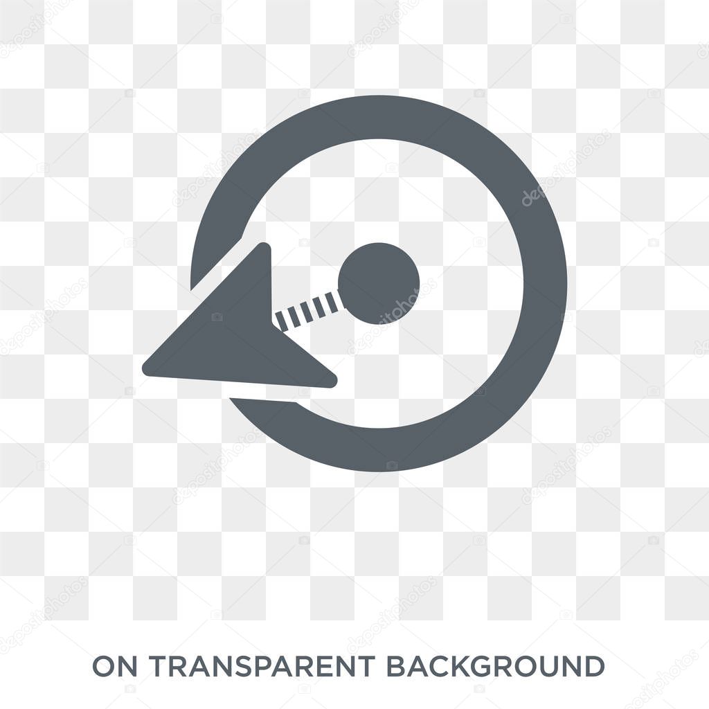 Icono Este. Moderno icono de vector plano Este sobre fondo transparente ...