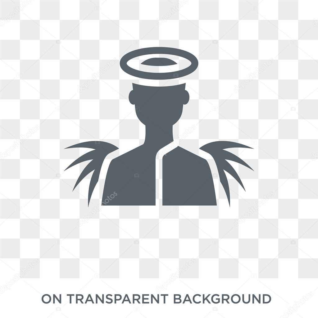 Icono inocente. Moderno vector plano Icono inocente sobre fondo ...