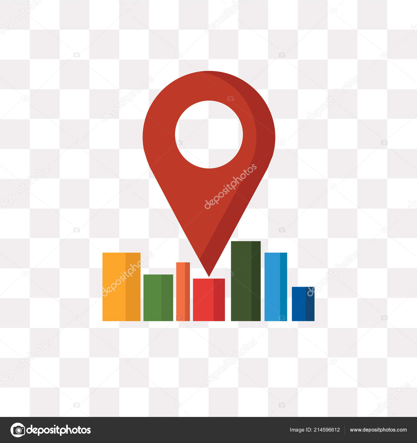 Map Vector Icon Isolated Transparent Background Map Logo Concept Stock ...