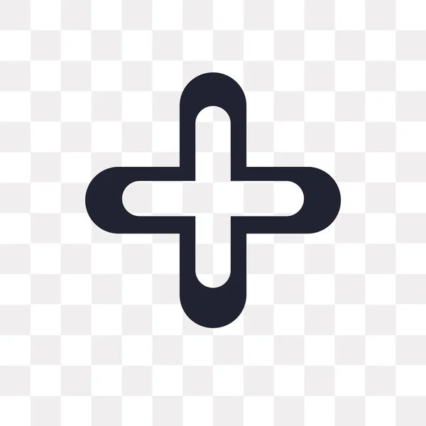 Add vector icon isolated on transparent background, Add logo des Stock ...