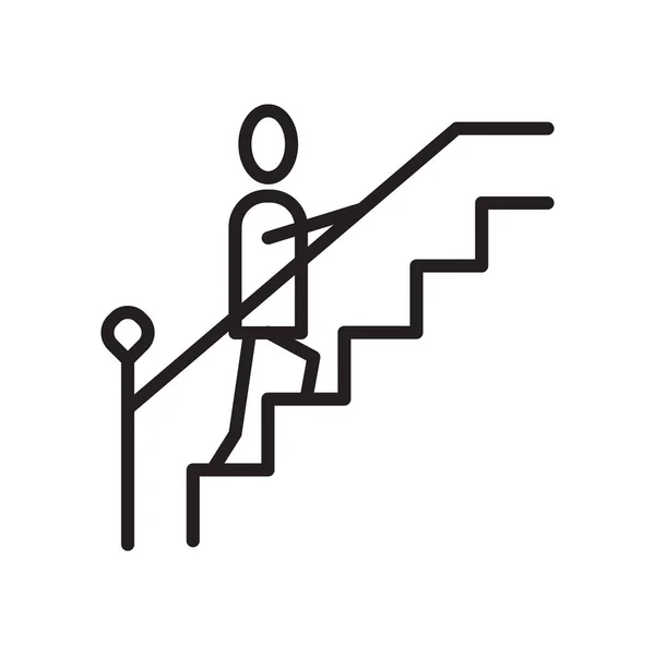 Pictogrammes escalier images vectorielles, Pictogrammes escalier ...