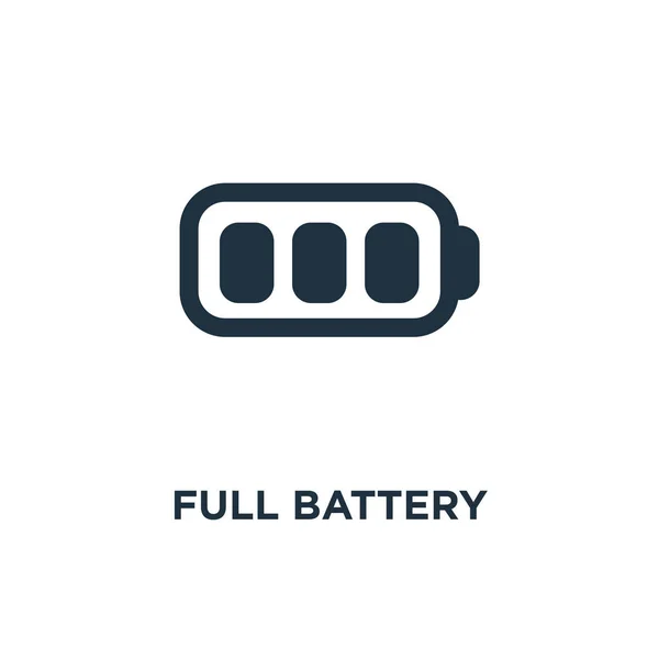 Curved full battery sign icon — Stock Vector © ylivdesign #81188678