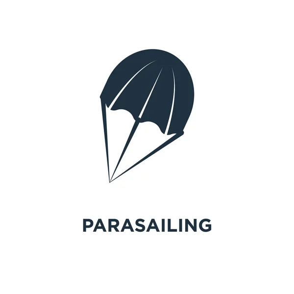 ᐈ Parasailing silhouette stock vectors, Royalty Free parasail ...