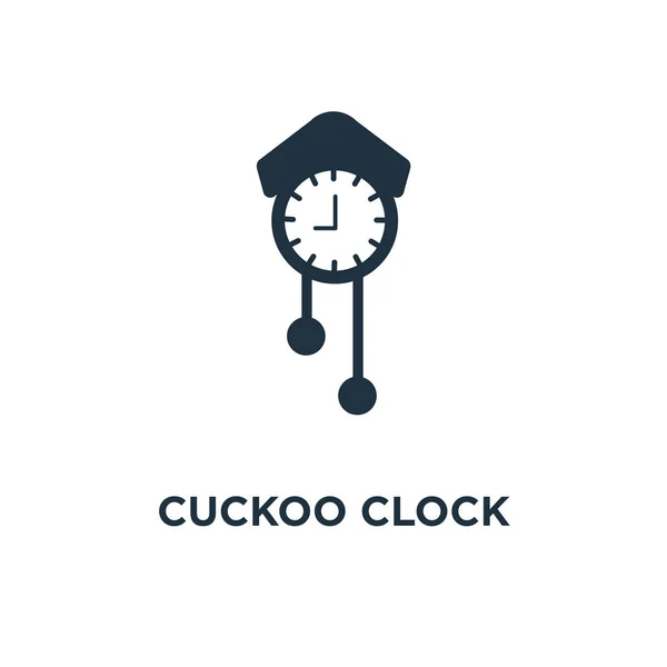Stopclock Icon Black Filled Vector Illustration Stopclock Symbol White ...