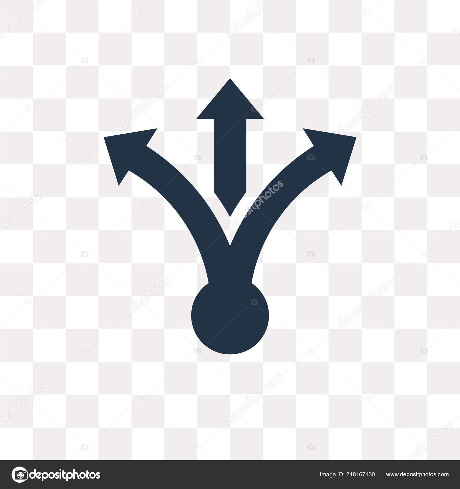 Decision Vector Icon Isolated Transparent Background Decision ...