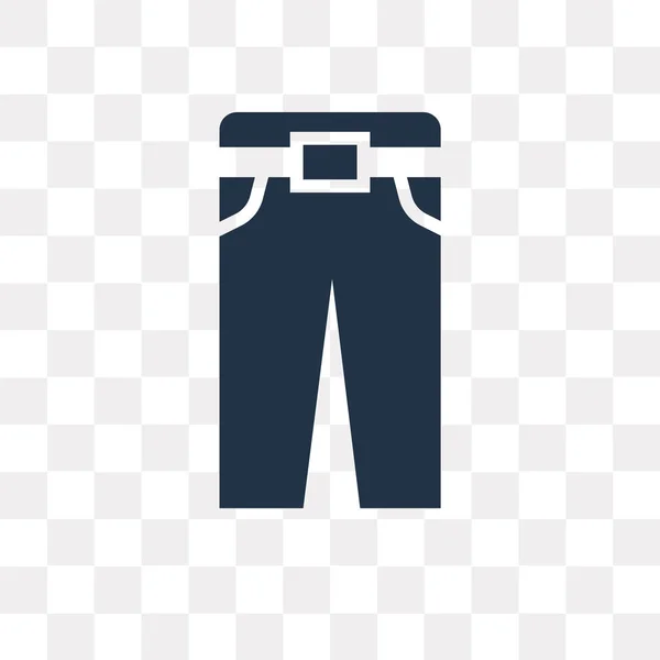 Trousers Icon Black Filled Vector Illustration Trousers Symbol White ...