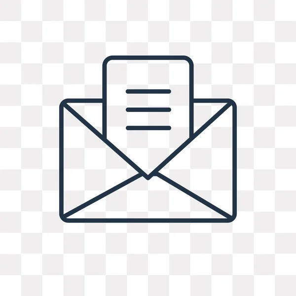 Mail Icon Trendy Mail Logo Concept Transparent Background Marketing ...