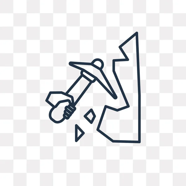 Unbreakable vector icon isolated on transparent background, unbr Stock ...