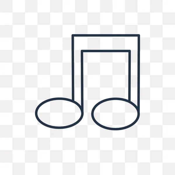 Quaver Vector Icon Isolated Transparent Background Quaver Transparency ...