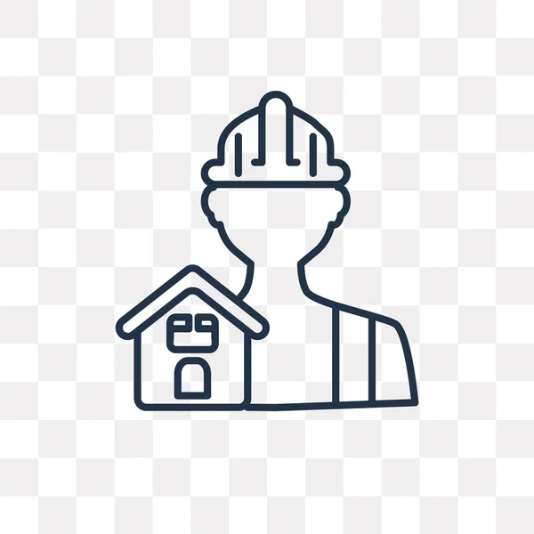 Worker Vector Icon Isolated Transparent Background Worker Transparency ...