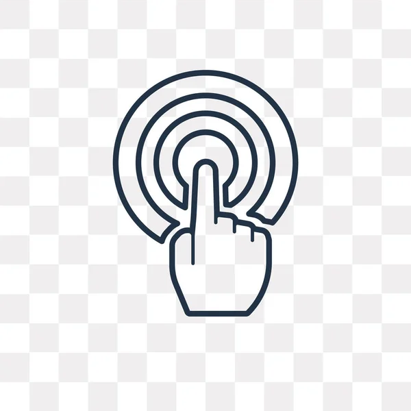 Middle Finger Outline