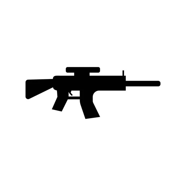 Steyr Aug Assault Rifle Weapon Gun Icon Isolated Vector Image Stock ...