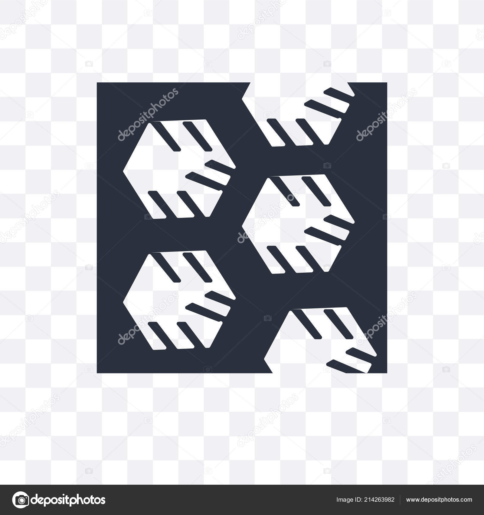 Three hexagons cell vector icon isolated on transparent backgrou Stock ...