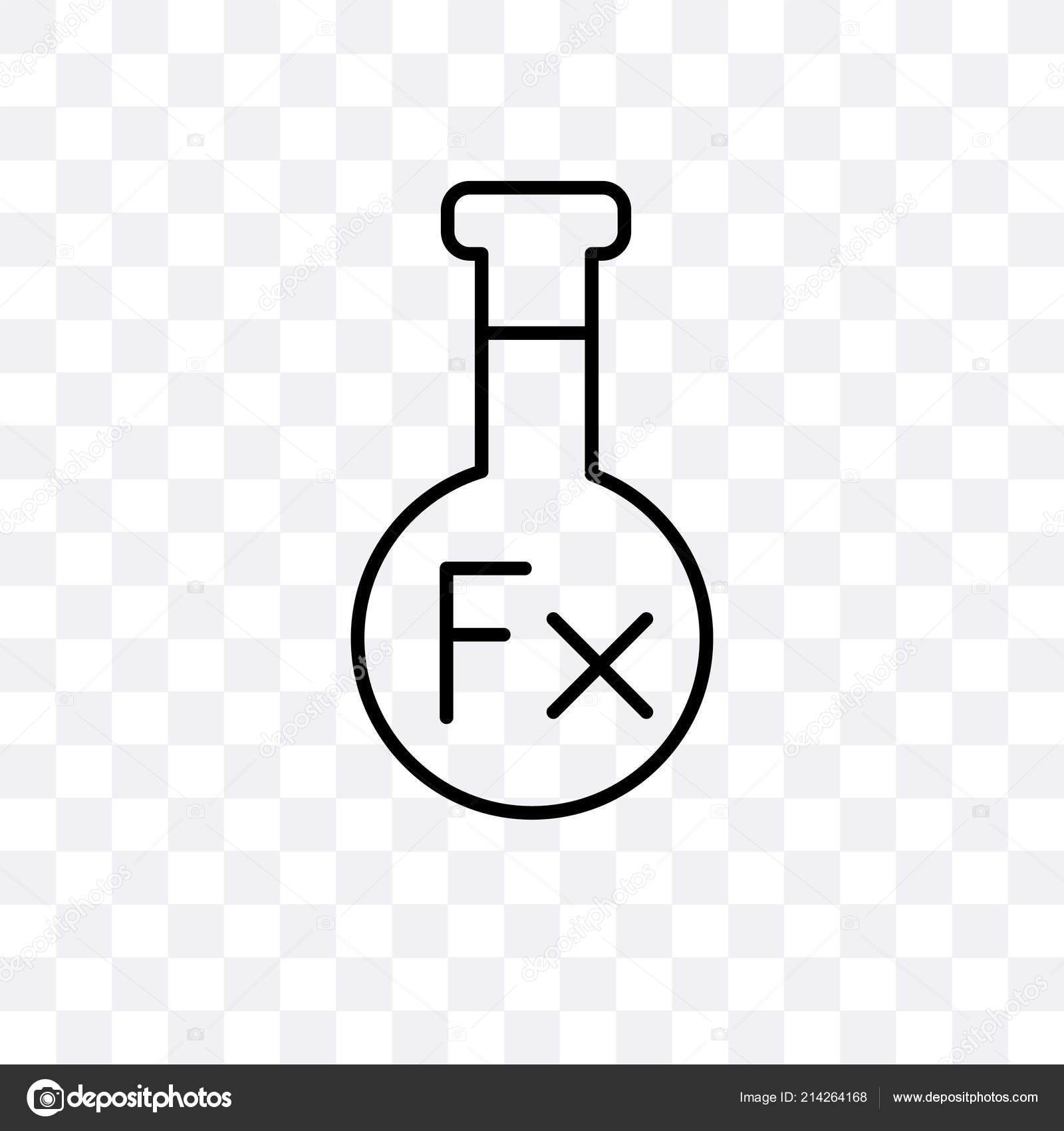 Formula vector icon isolated on transparent background, Formula Stock ...
