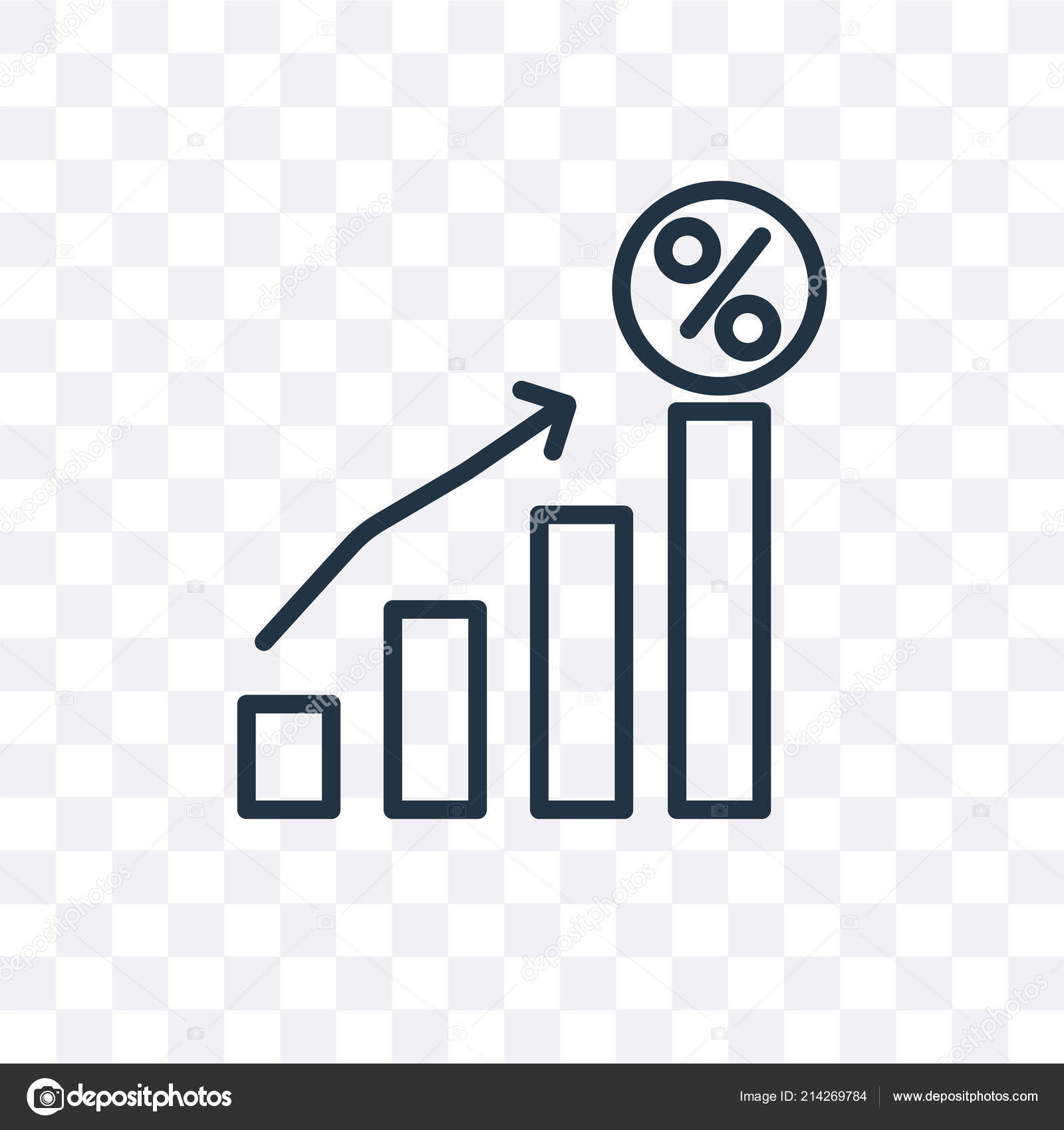 Sales vector icon isolated on transparent background, Sales logo ...