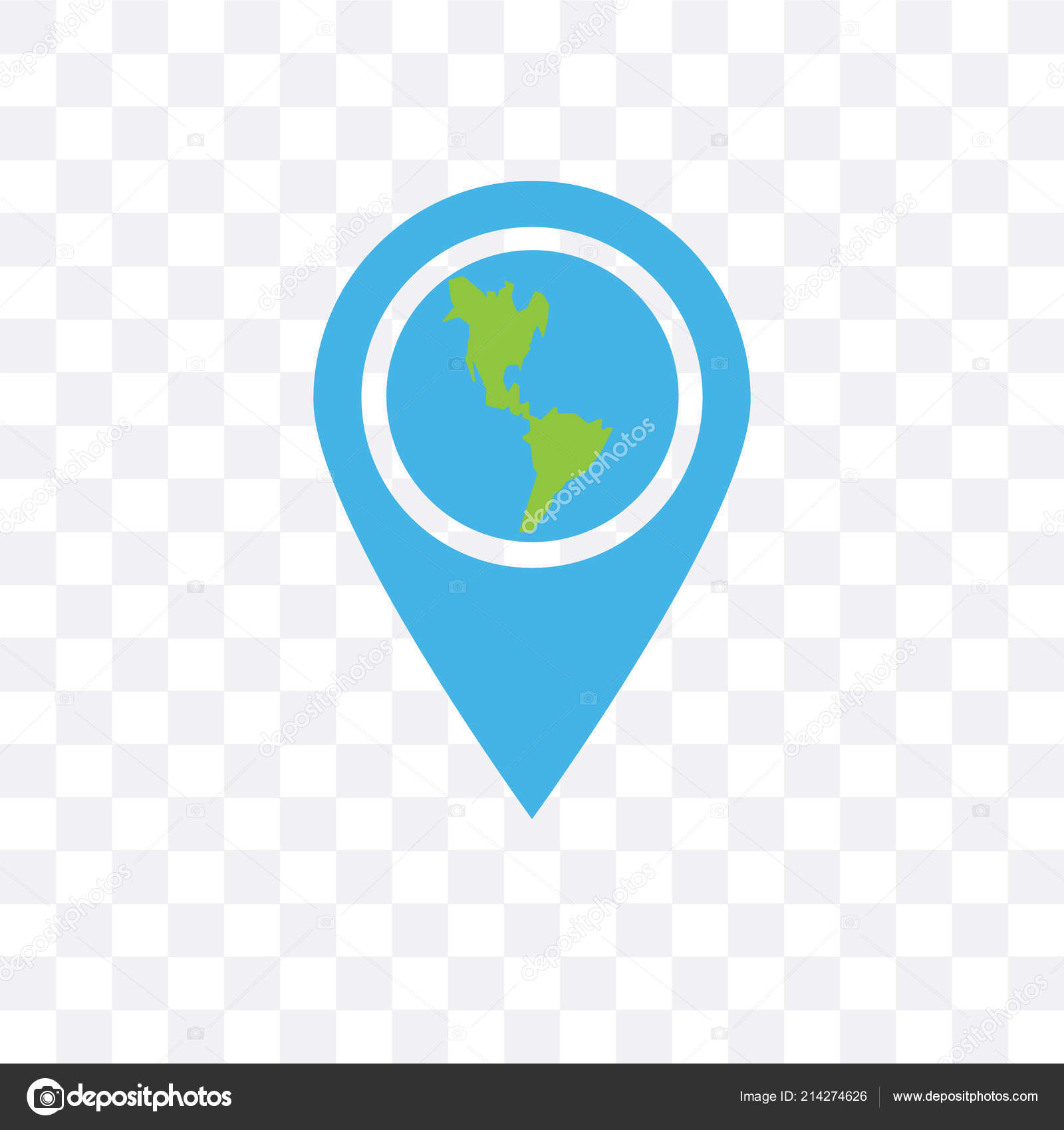 Mapa icono vectorial aislado sobre fondo transparente, Mapa logo des ...