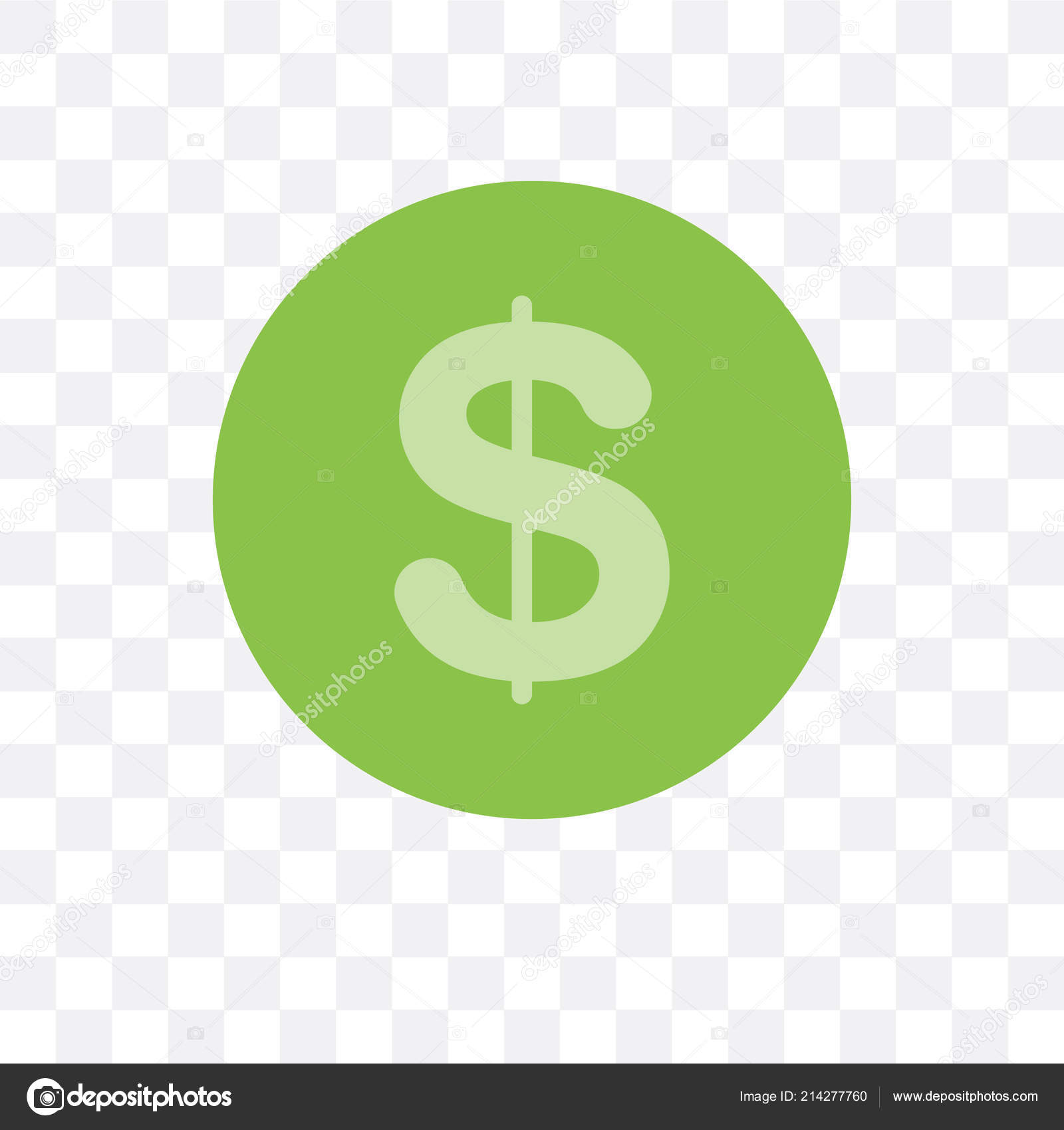 Cash vector icon isolated on transparent background, Cash logo d Stock ...