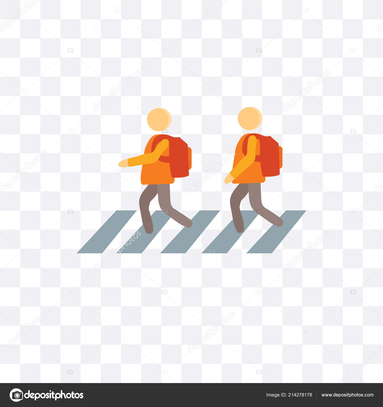 Kids vector icon isolated on transparent background, Kids logo d Stock ...