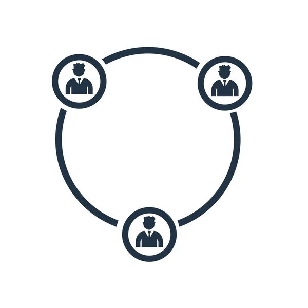 Collaboration Icon Vector Isolated White Background Collaboration ...