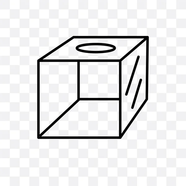 Nihilism Vector Linear Icon Isolated Transparent Background Nihilism ...