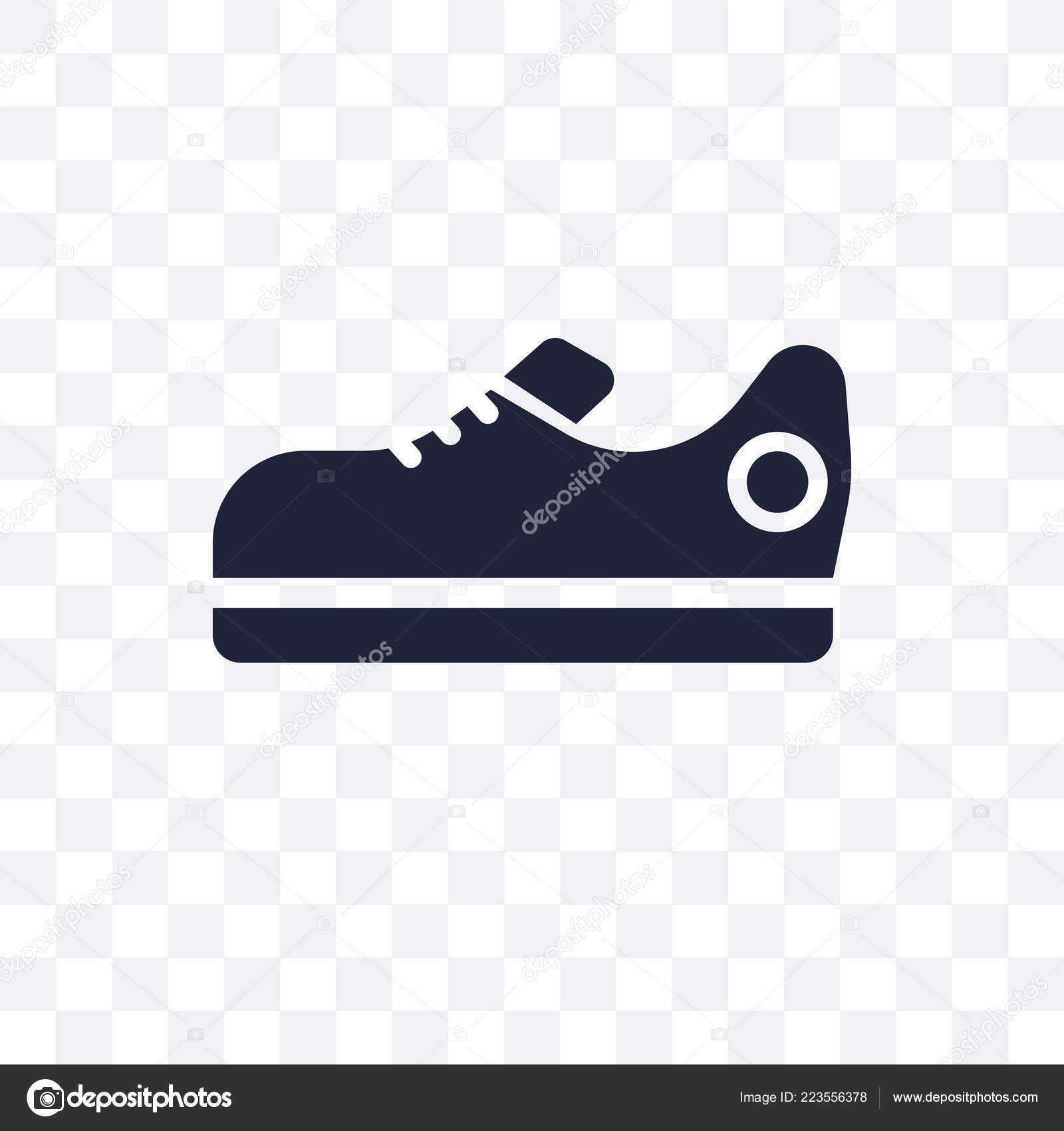 Sneakers Transparent Icon Sneakers Symbol Design Gym Fitness Collection ...