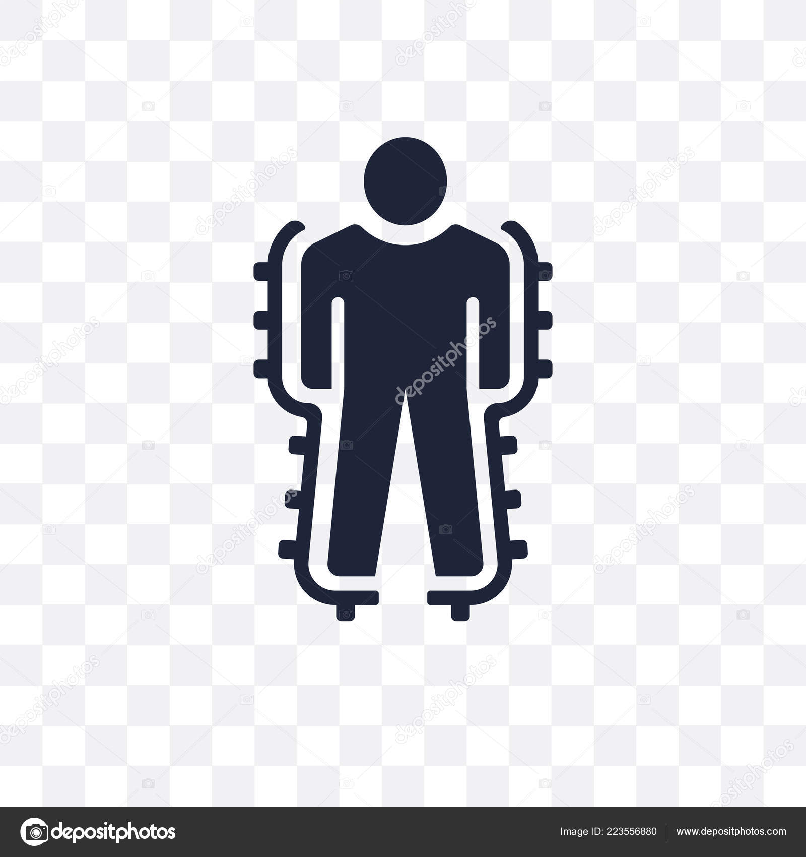 Exoskeleton Transparent Icon Exoskeleton Symbol Design Future ...