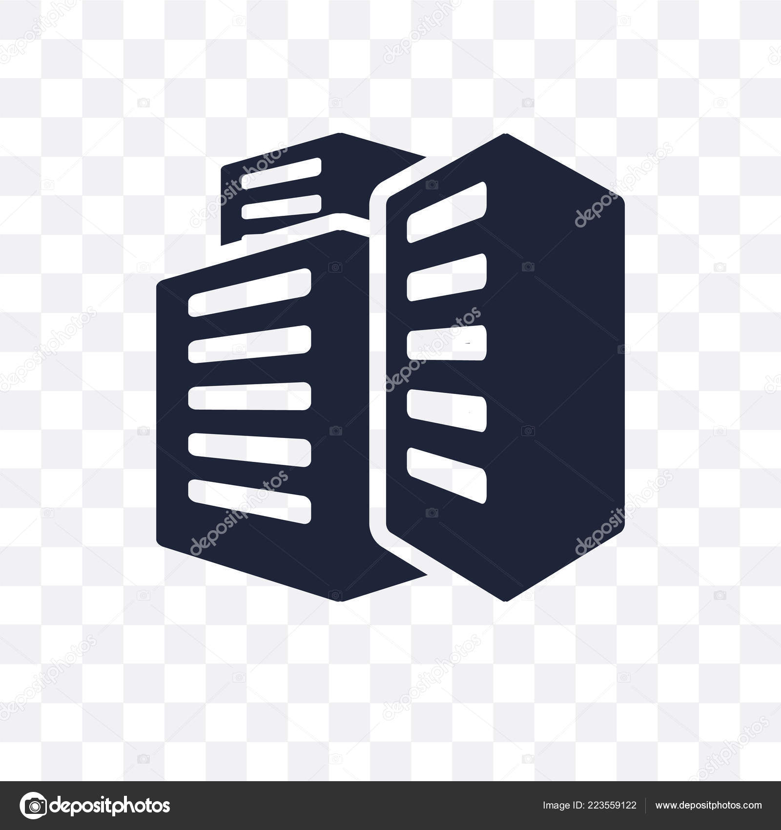 Office Building Transparent Icon Office Building Symbol Design Human ...