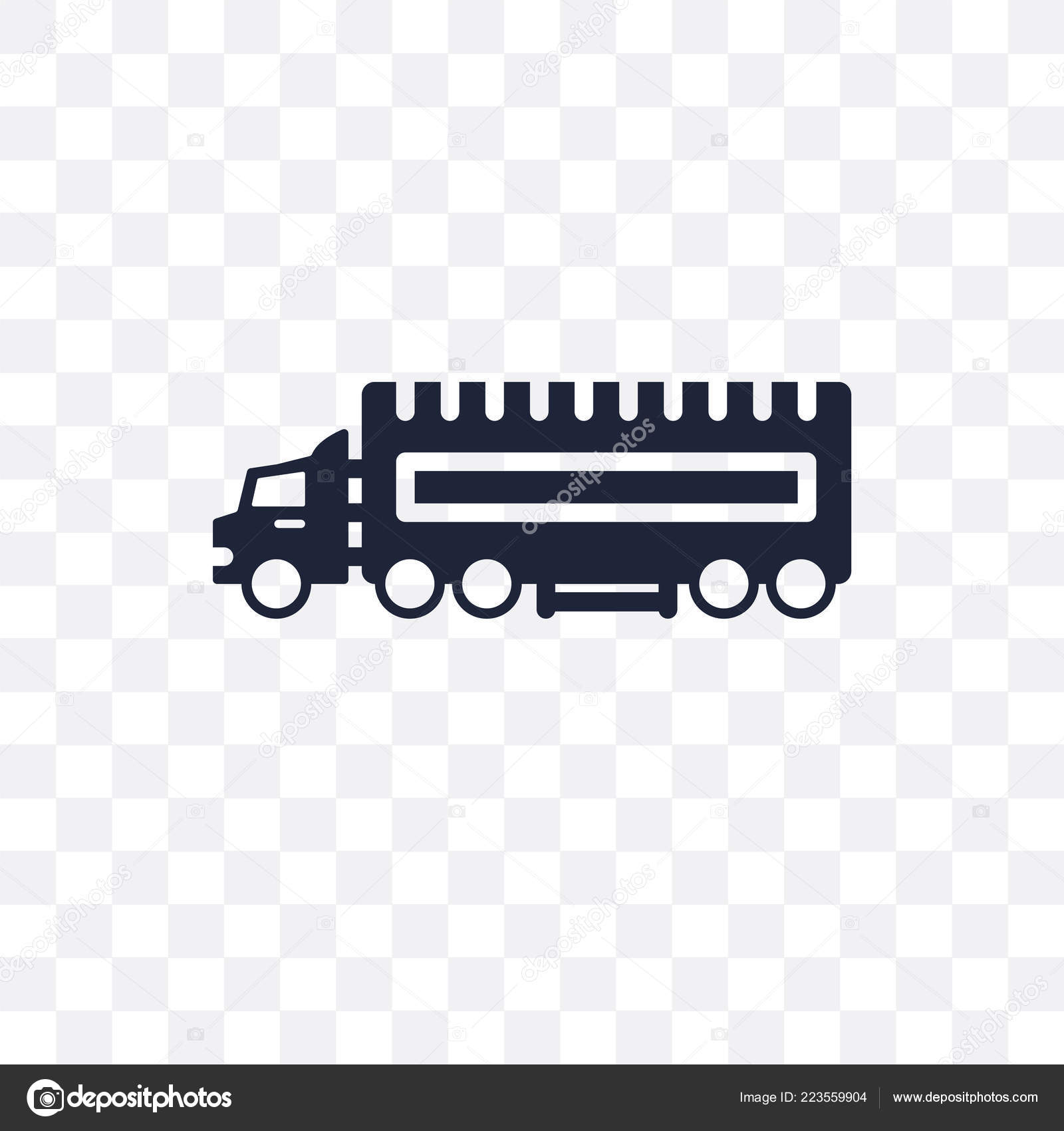Eighteen Wheeler Transparent Icon Eighteen Wheeler Symbol Design ...