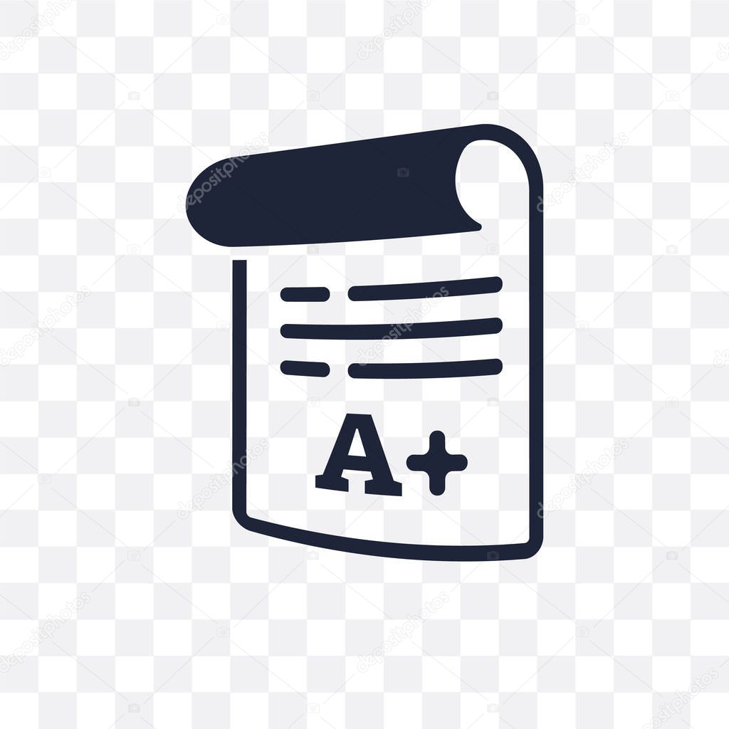 Gradi Icona Trasparente Gradi Simbolo Design Dalla Collezione ...