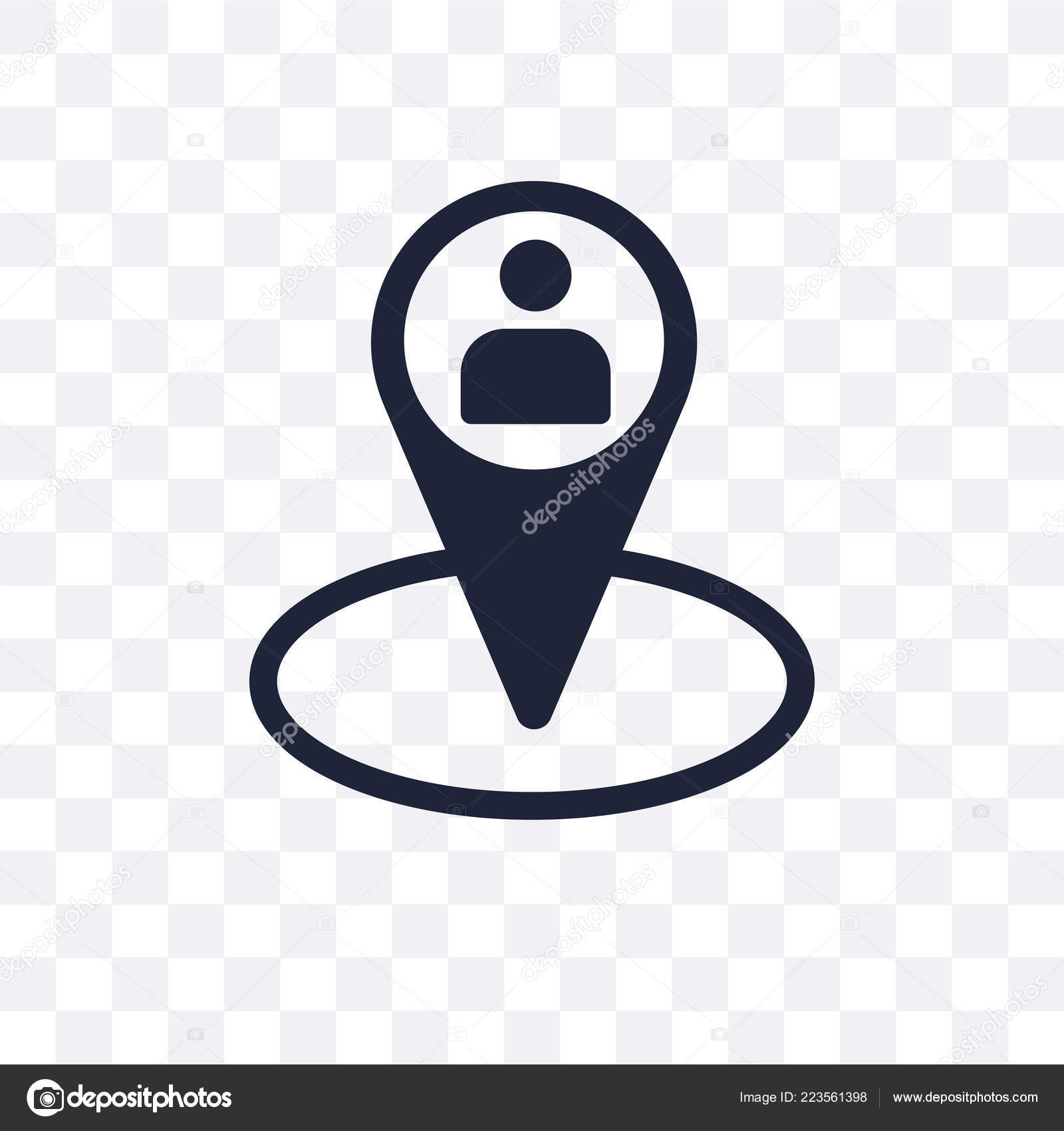 Human Location Transparent Icon Human Location Symbol Design Maps ...