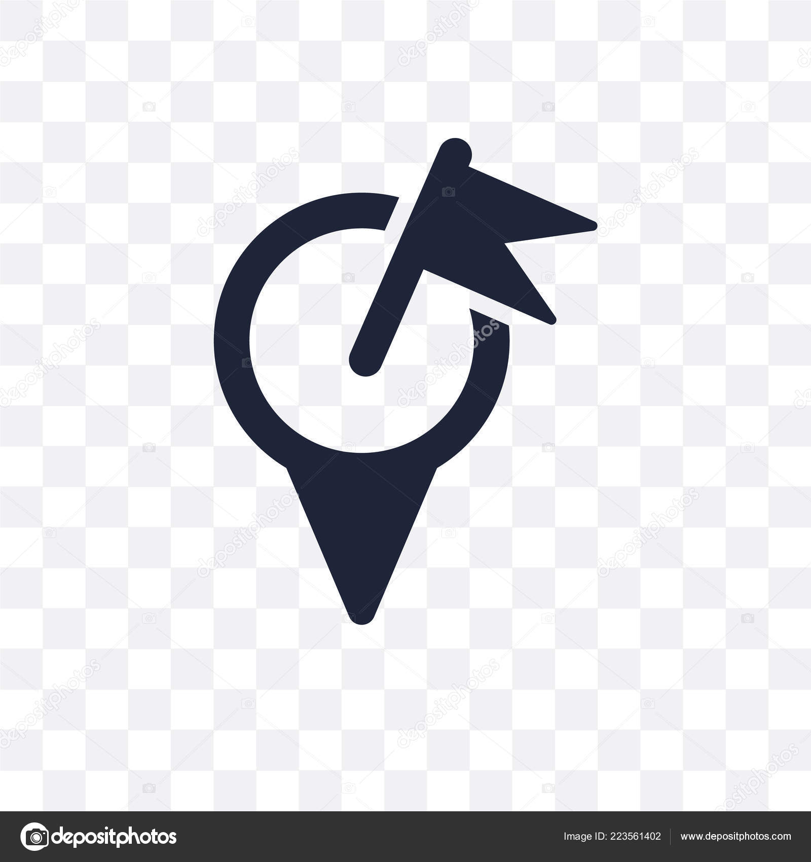 Marked Place Transparent Icon Marked Place Symbol Design Maps Locations ...