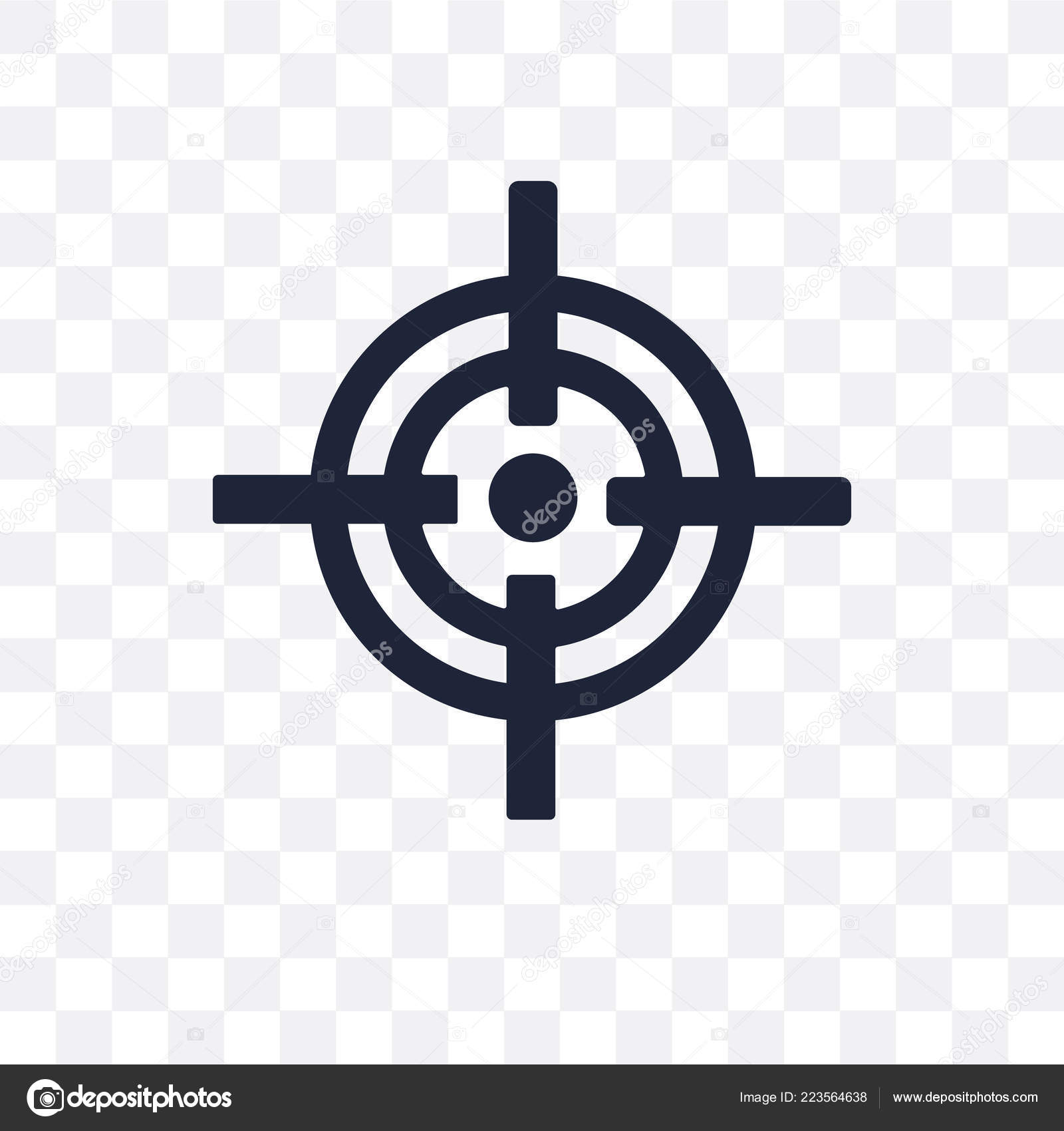 Aim Transparent Icon Aim Symbol Design Success Collection Simple ...