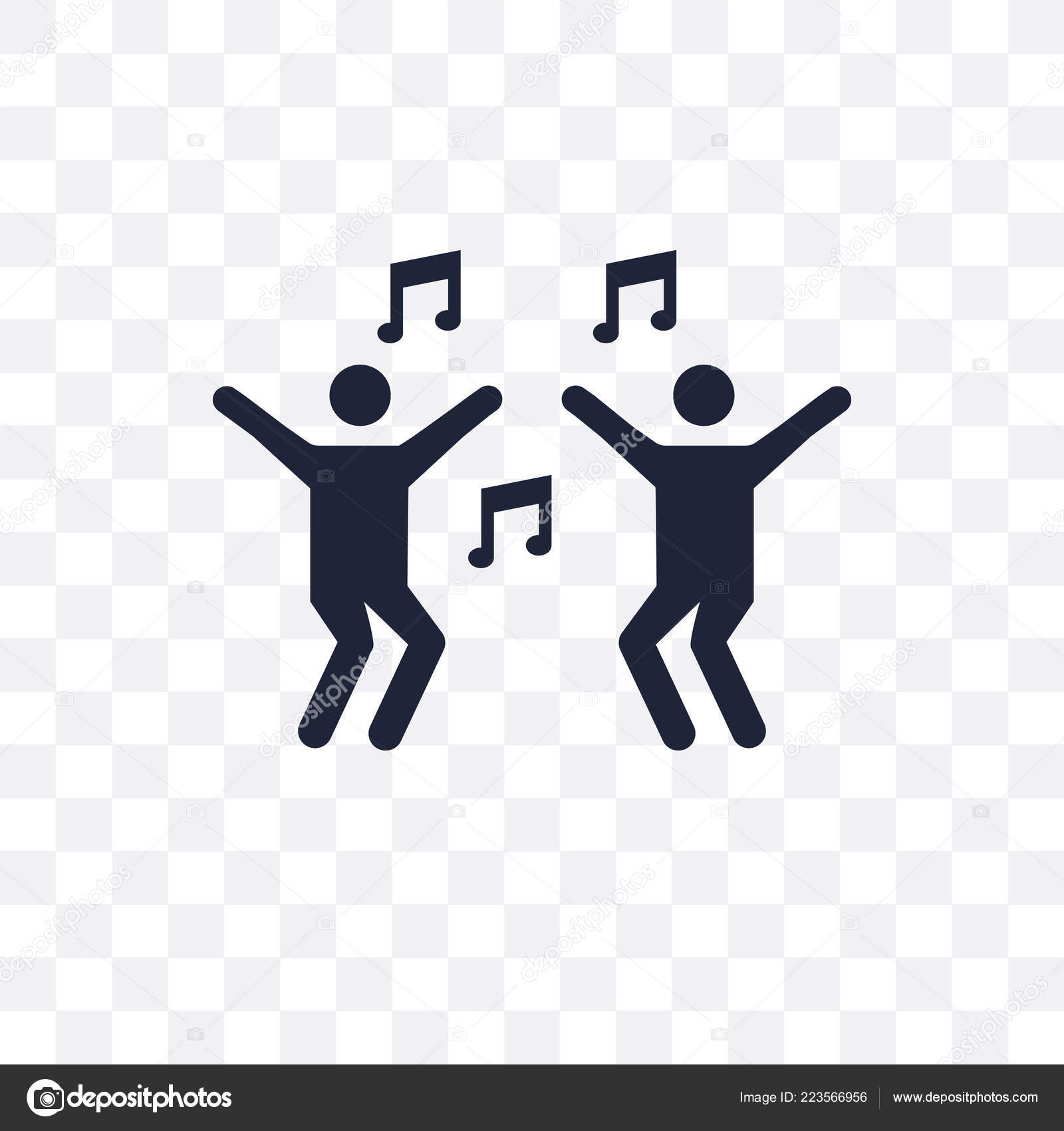 Dance Svg Symbol Dancing Symbol Png Free Transparent Clipart