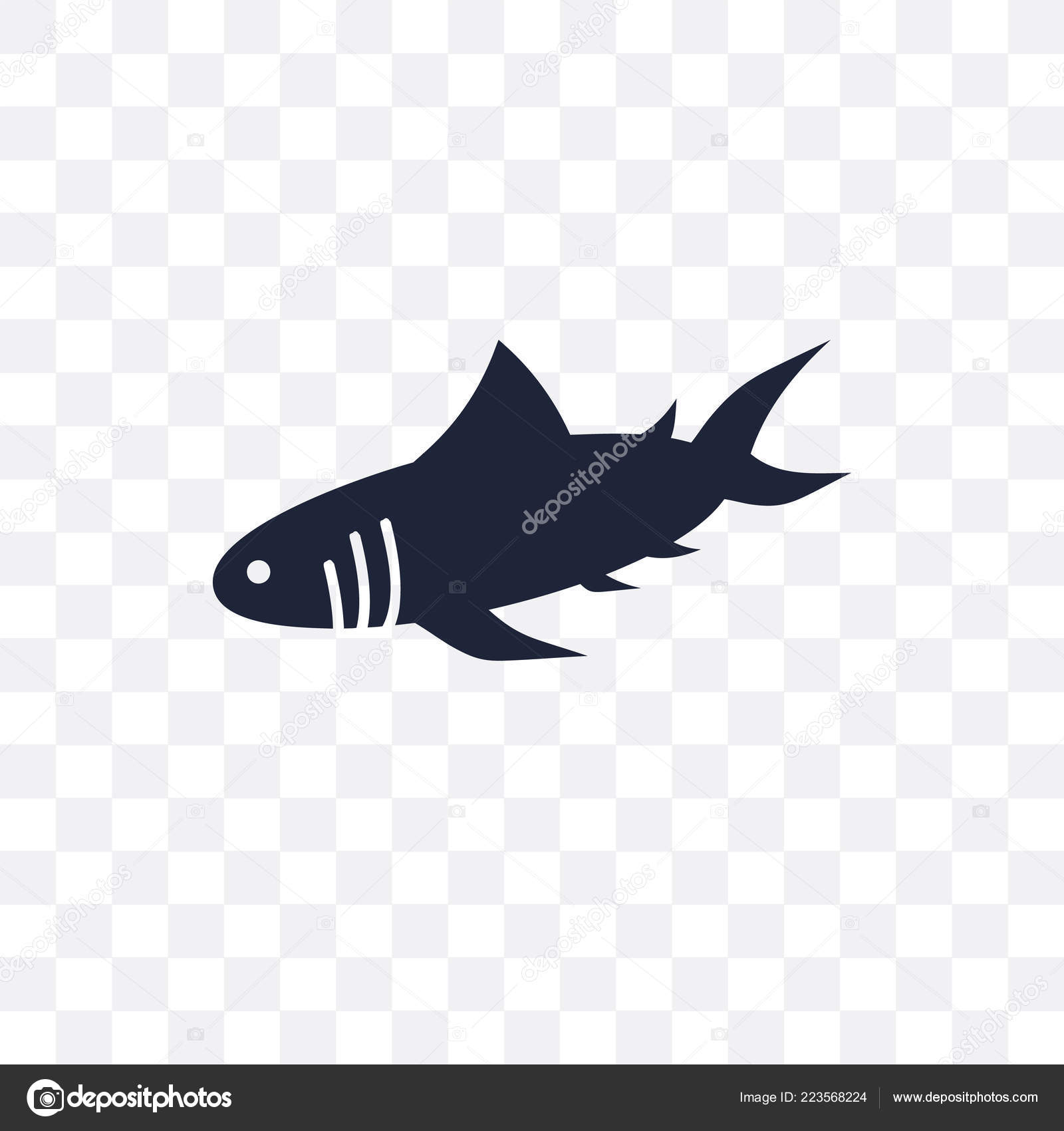 Shark Transparent Icon Shark Symbol Design Animals Collection Simple ...