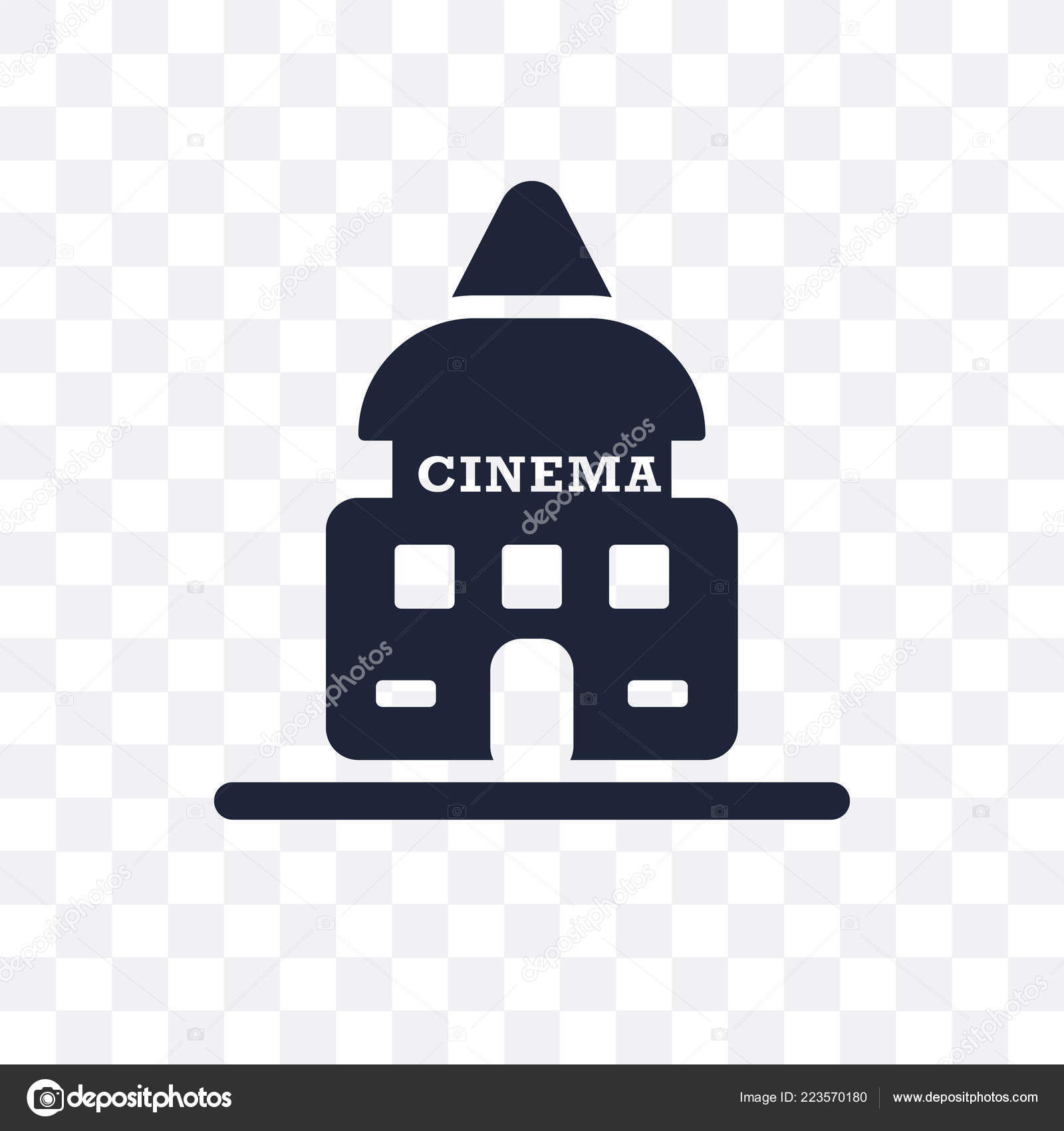 Studio Transparent Icon Studio Symbol Design Cinema Collection Simple ...