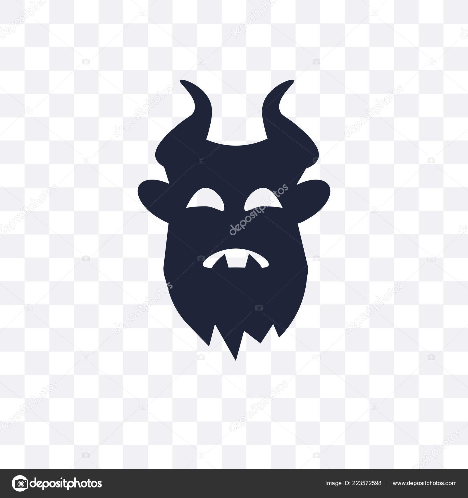 Beast Transparent Icon Beast Symbol Design Fairy Tale Collection Simple ...