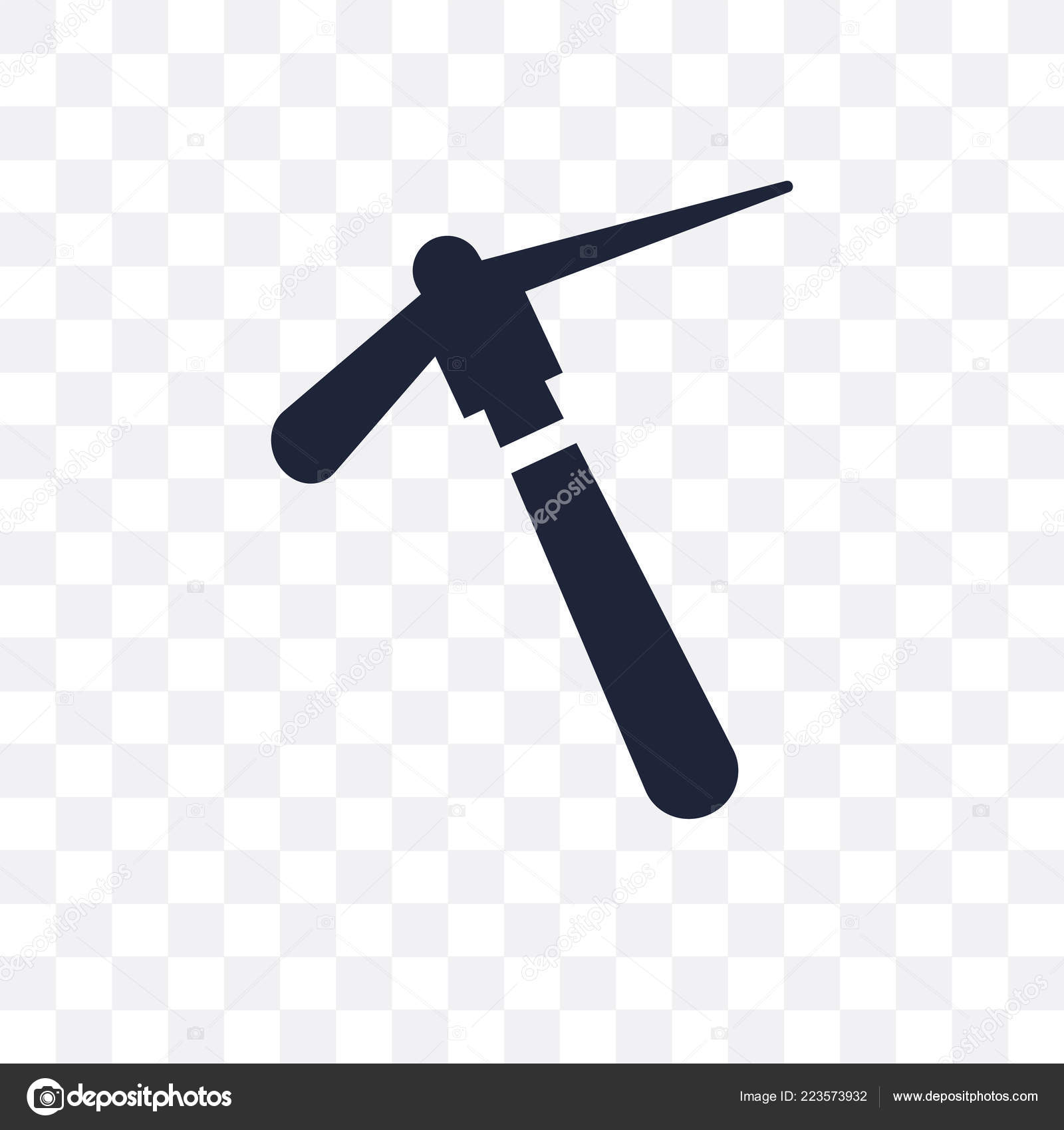 Hoe Transparent Icon Hoe Symbol Design Construction Collection Simple ...